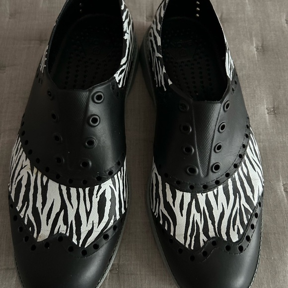 Biion | Shoes | Chic Black And White Zebra Pattern Womens Sneakers For ...